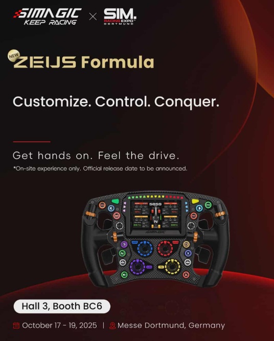 Simagic: Une triple offensive pour la Simracing Expo 2025 | Homeracing