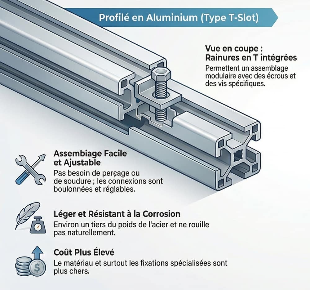 Châssis tubulaire ou profilés aluminium: Comment faire le bon choix ...